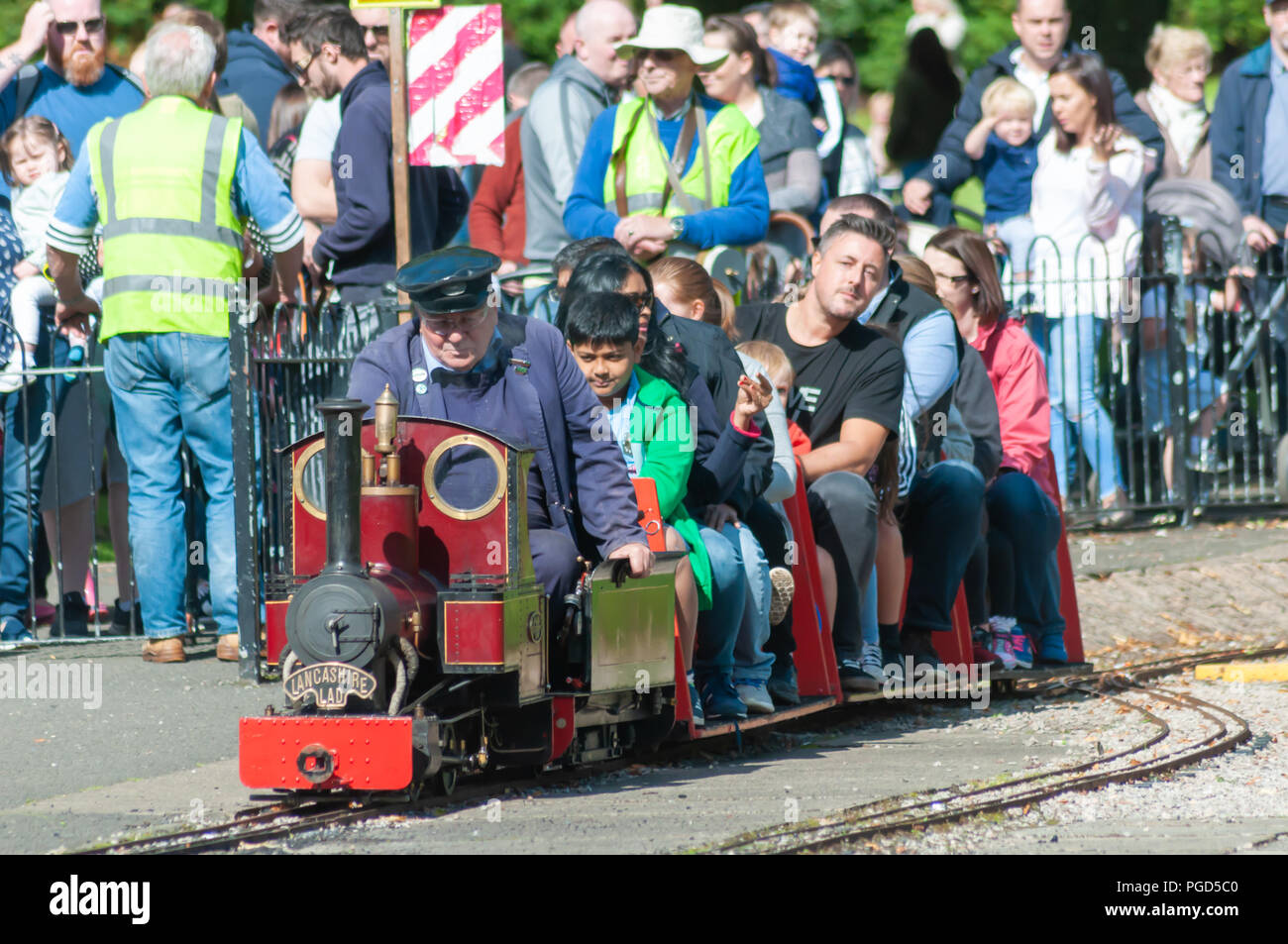Strathaven, Scotland, UK. 25th August, 2018. Strathaven Miniature ...