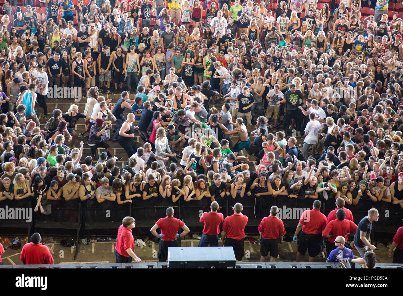 Warped Tour Mosh Pit Death