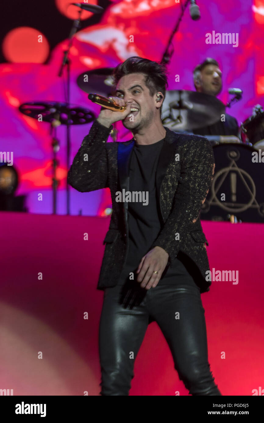 Reading,Berkshire, UK. 25th August 2018.Panic at the Disco at Reading ...