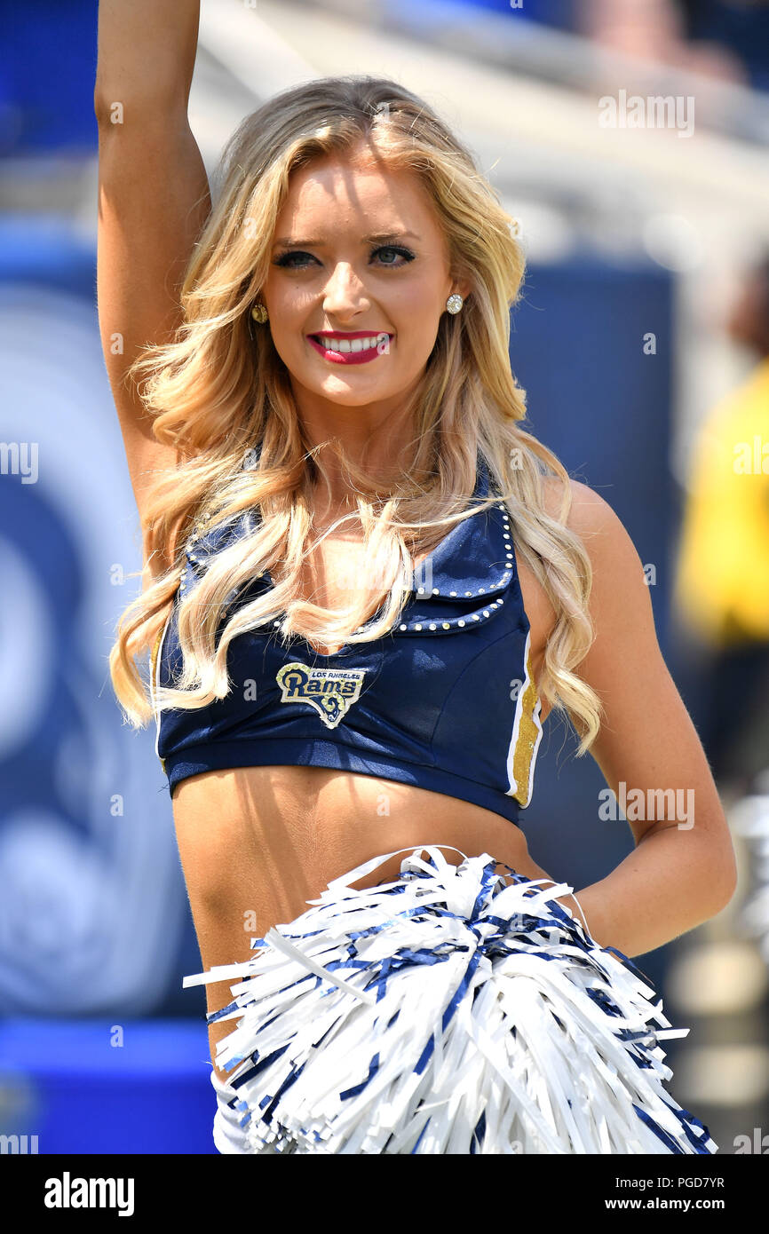 Rams cheerleaders coliseum hi-res stock photography and images - Alamy