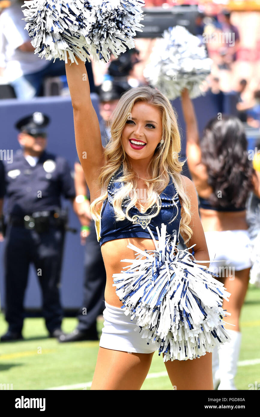 Rams cheerleaders coliseum hi-res stock photography and images - Alamy