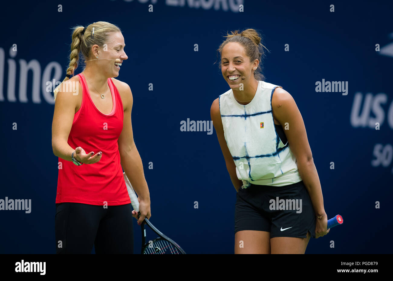 New York, USA. 25th Aug, 2018. August 25, 2018 - Angelique Kerber of ...