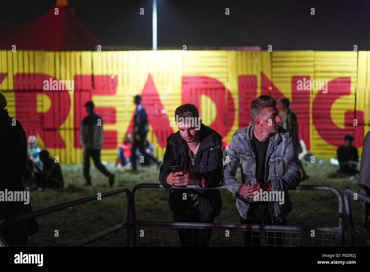 Reading, UK. 25th Aug, 2018. General views of the 2018 Reading Festival ...