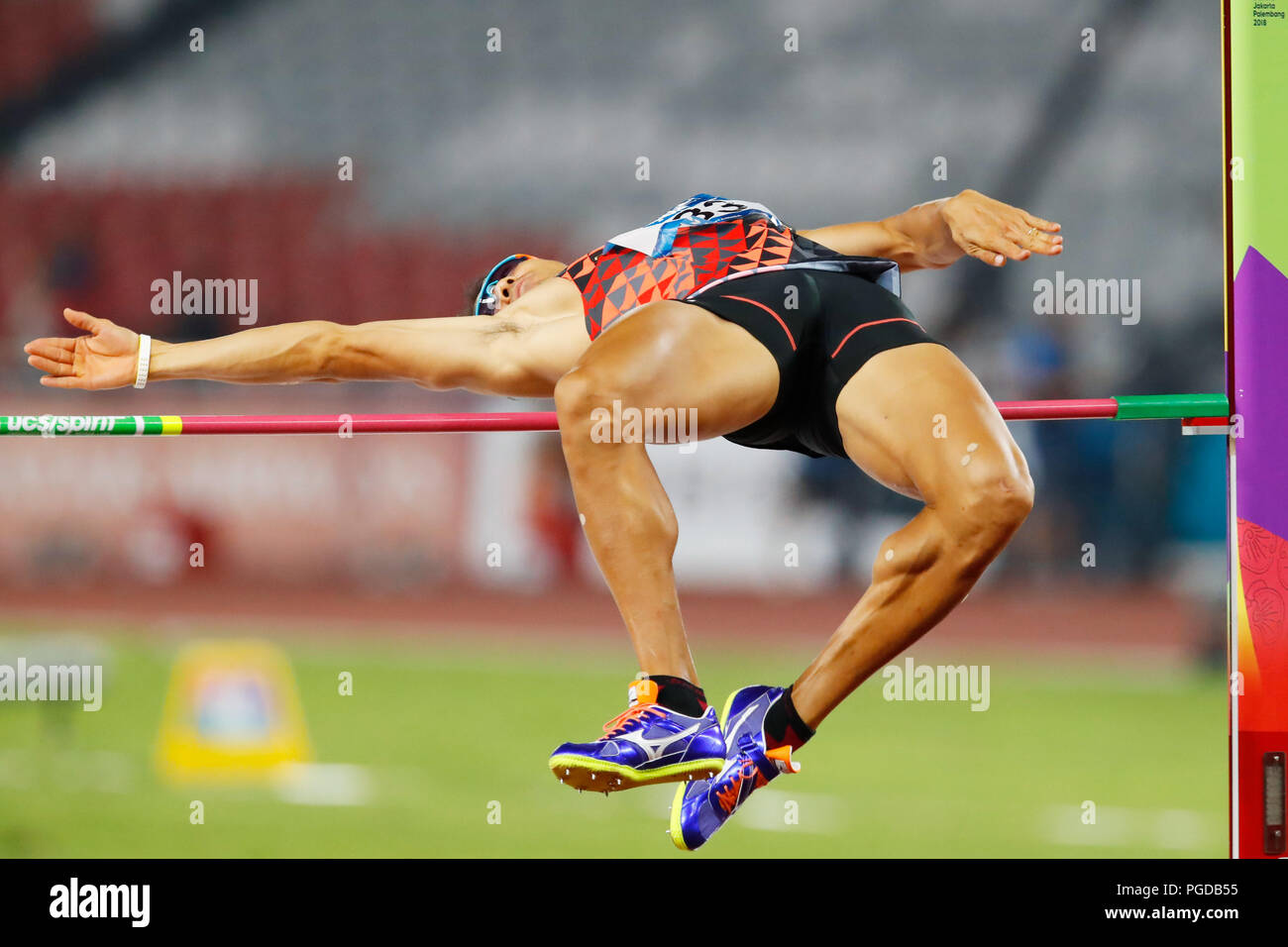 Jakarta, Indonesia. 25th Aug, 2018. Keisuke Ushiro (JPN) Athletics ...