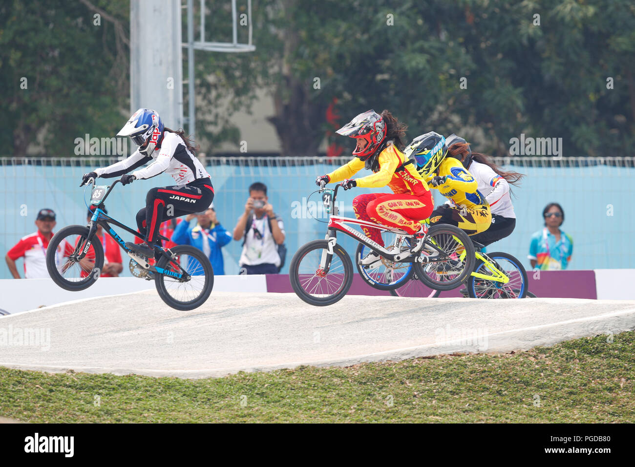 Jakarta, Indonesia. 25th Aug, 2018. Sae Hatakeyama (JPN) Cycling - BMX ...