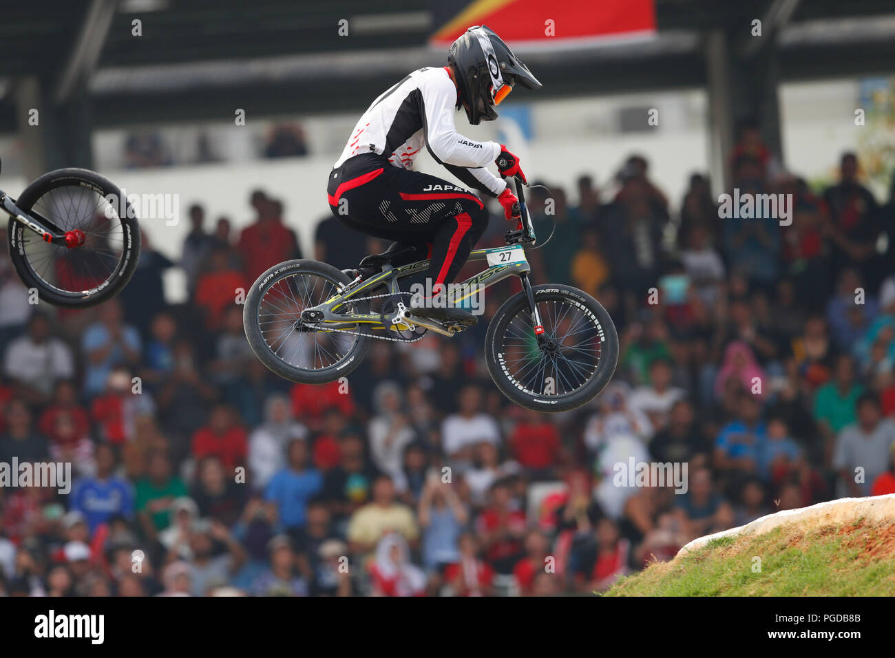 Jakarta, Indonesia. 25th Aug, 2018. Jukia Yoshimura (JPN) Cycling - BMX ...
