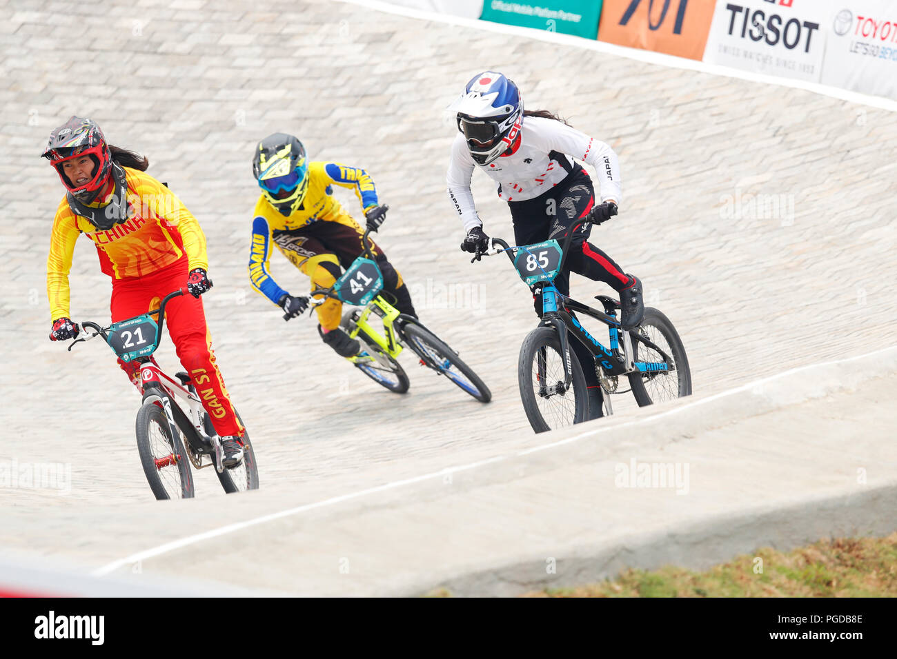 Jakarta, Indonesia. 25th Aug, 2018. Sae Hatakeyama (JPN) Cycling - BMX ...