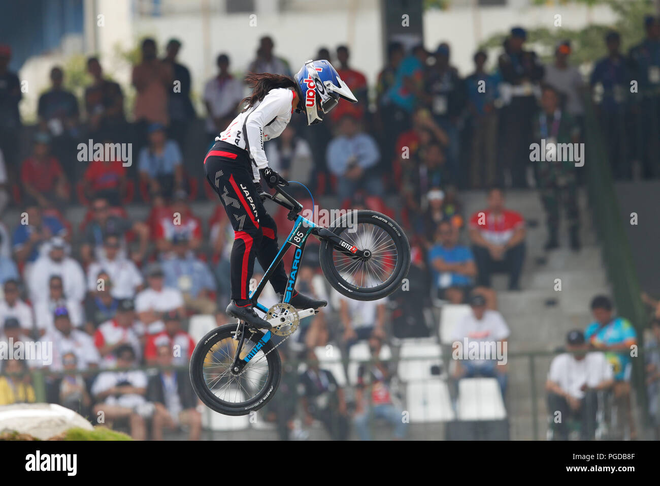 Jakarta, Indonesia. 25th Aug, 2018. Sae Hatakeyama (JPN) Cycling - BMX ...