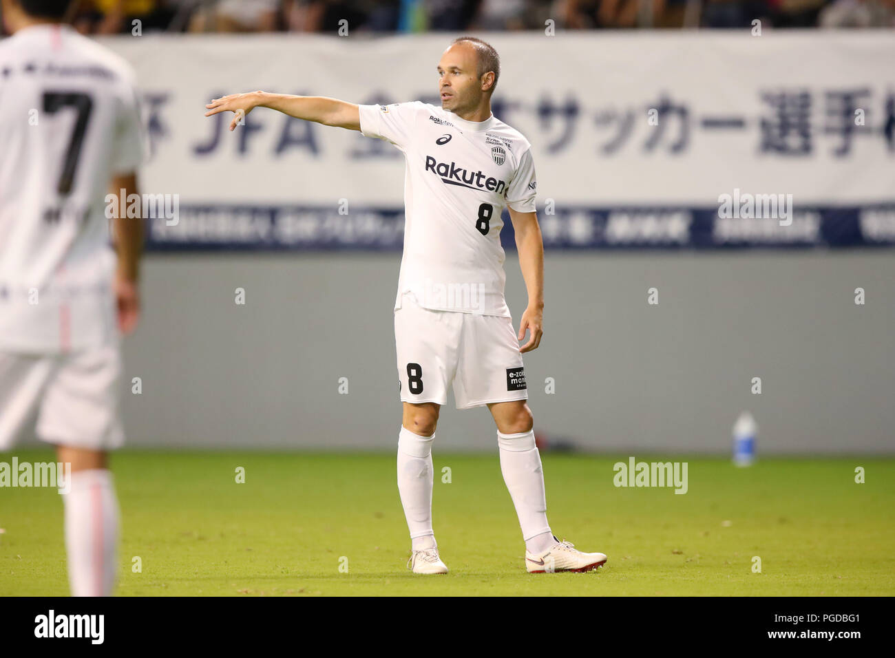 Best Amenity Stadium, Saga, Japan. 22nd Aug, 2018. Andres Iniesta (Vissel), AUGUST 22, 2018 ...