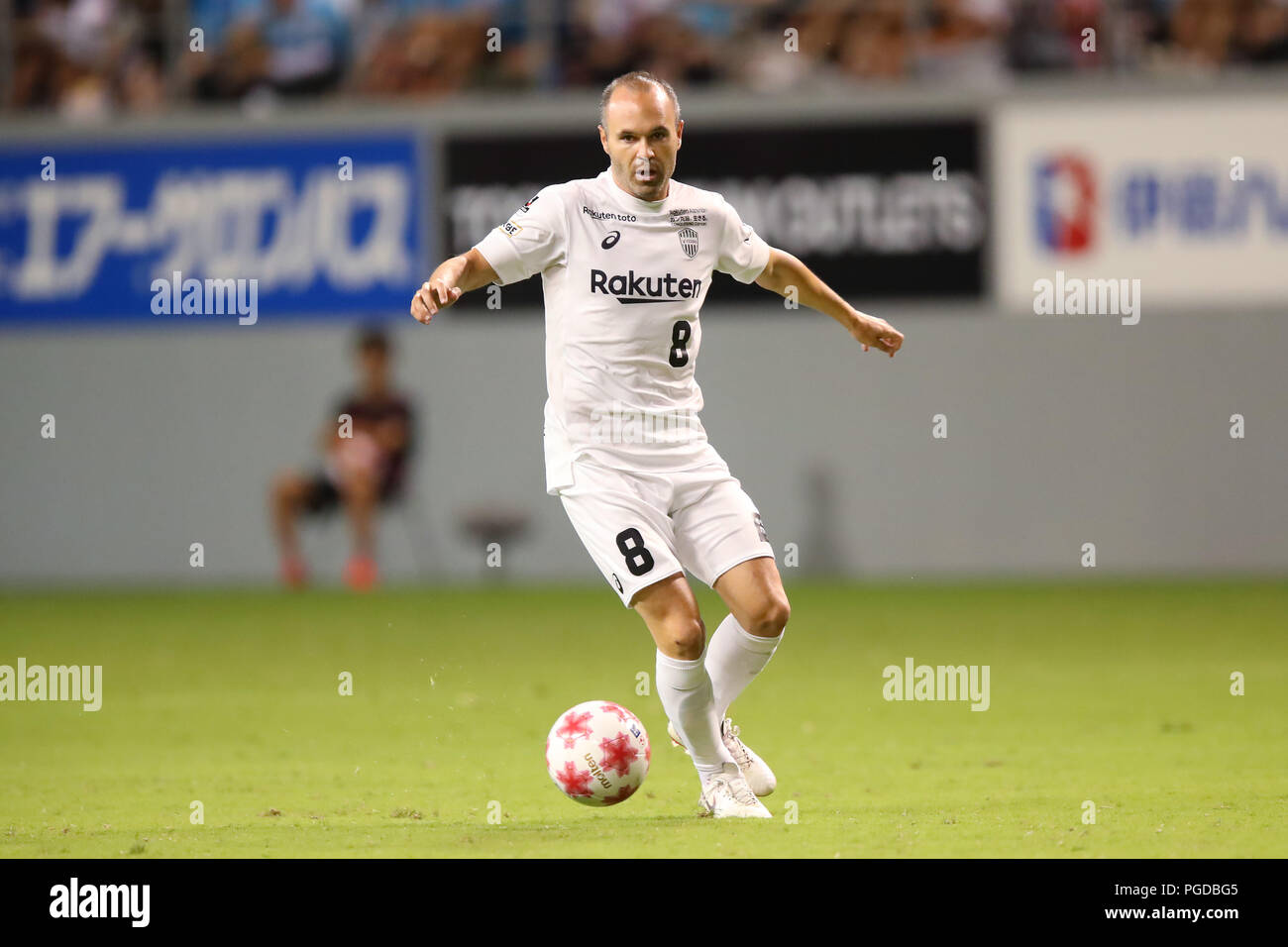 Best Amenity Stadium, Saga, Japan. 22nd Aug, 2018. Andres Iniesta (Vissel), AUGUST 22, 2018 ...
