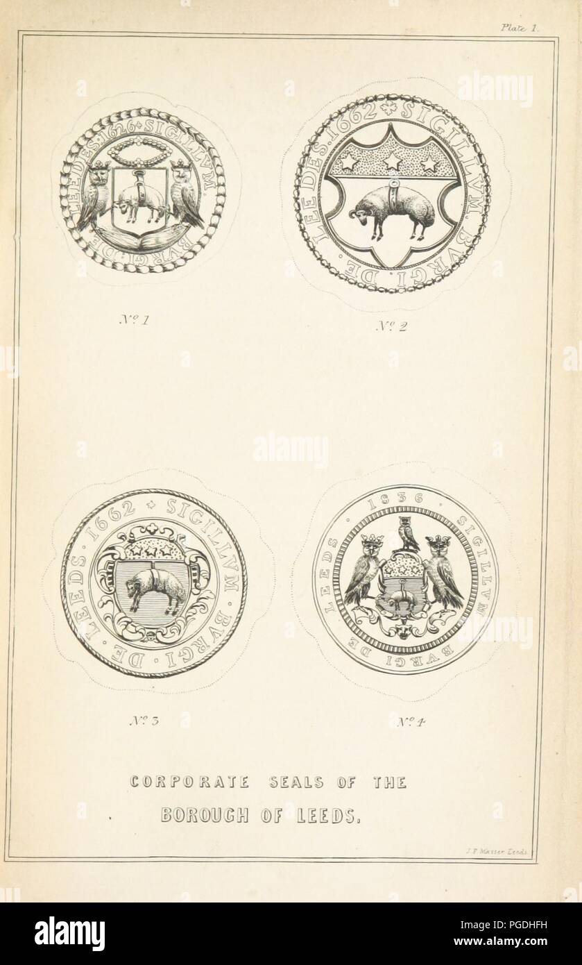 Image from page 121 of 'The municipal history of the borough of Leeds ...