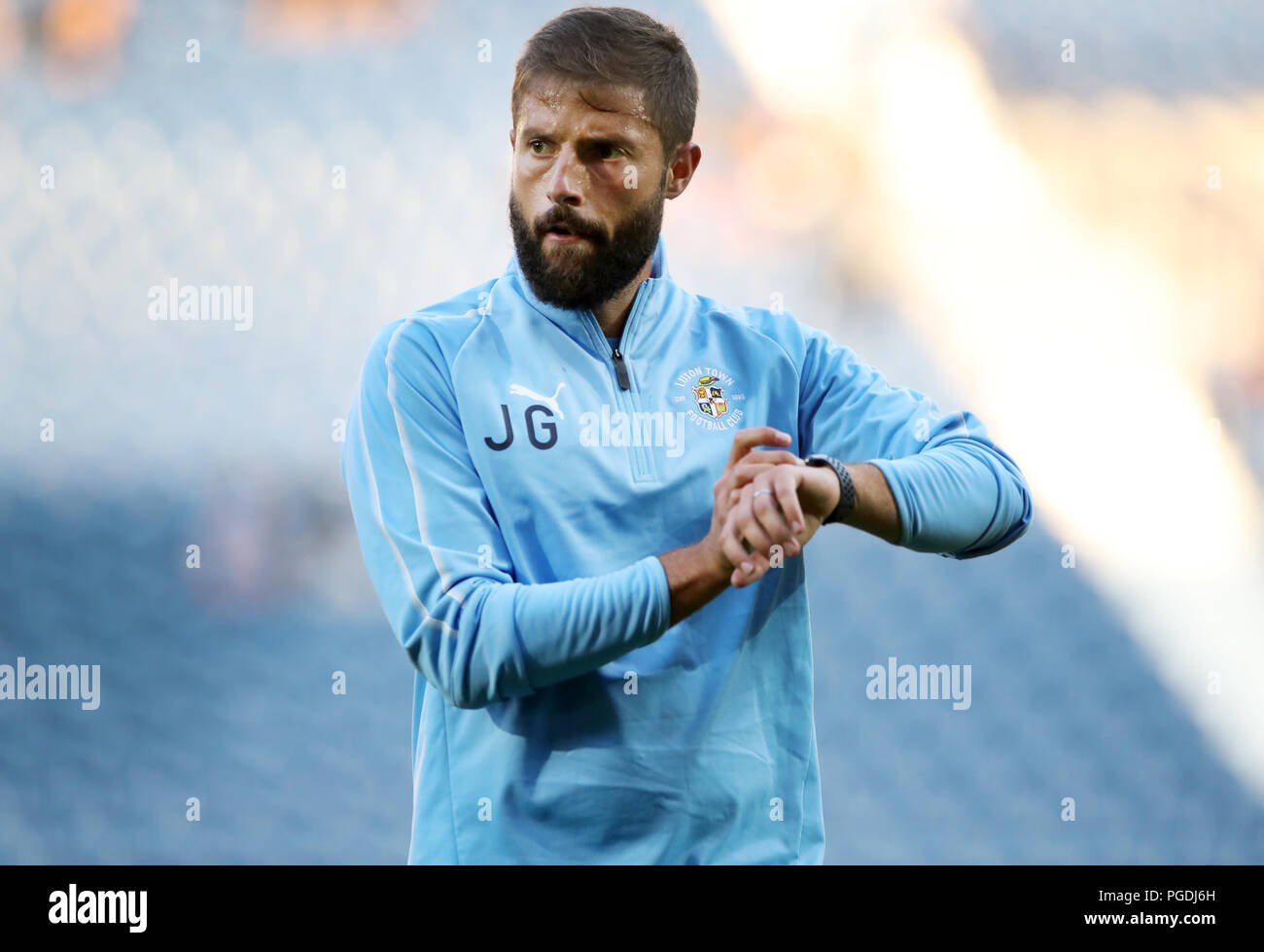 Luton Town coach Joaquin Gomez Stock Photo - Alamy