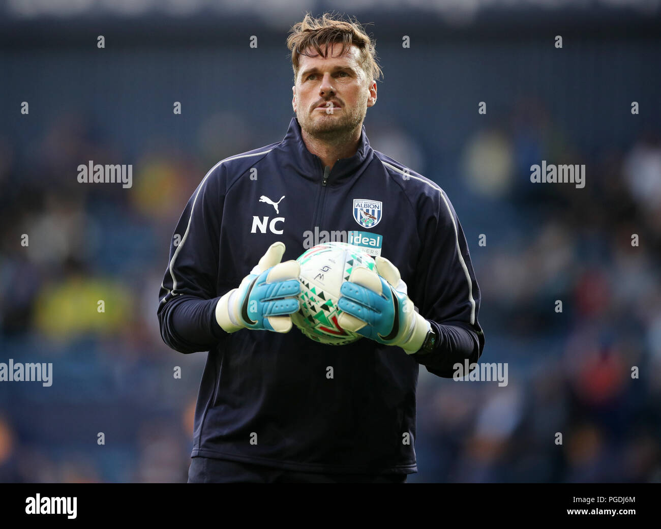 West Bromwich Albion goalkeeping coach Neil Cutler Stock Photo - Alamy