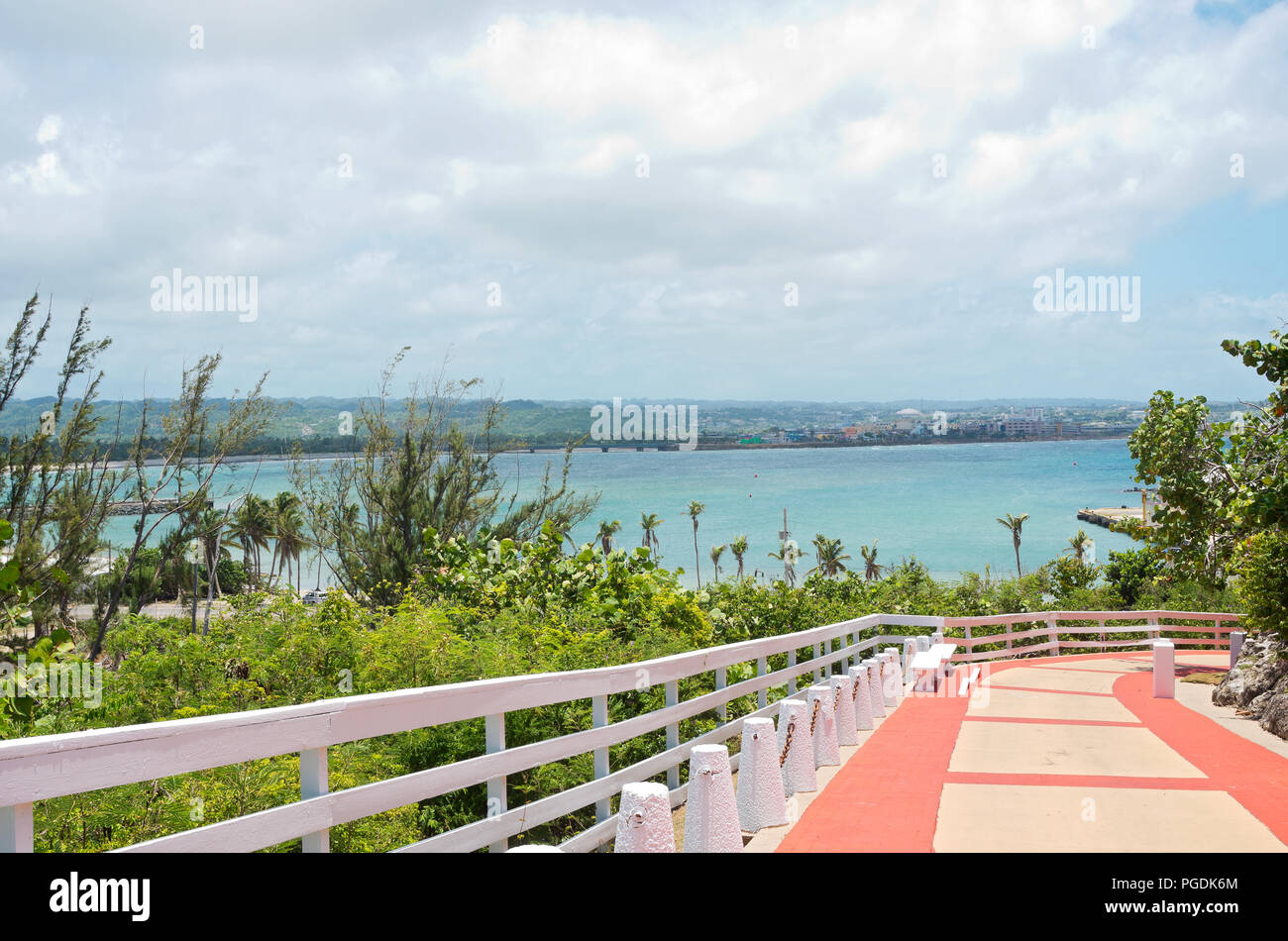 Arecibo, PUERTO RICO – July 30, 2018: Walkway leading to Arecibo ...