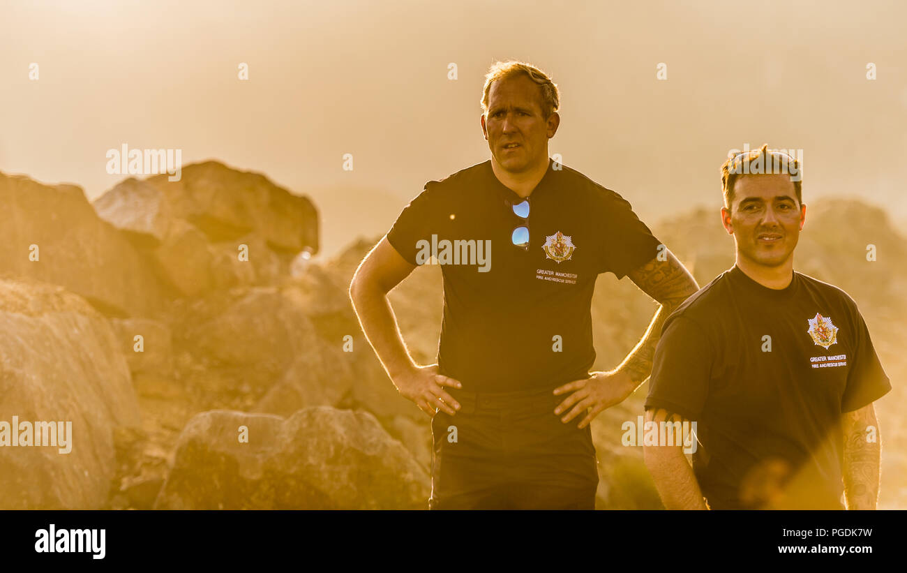 Tired firefighter hi-res stock photography and images - Alamy