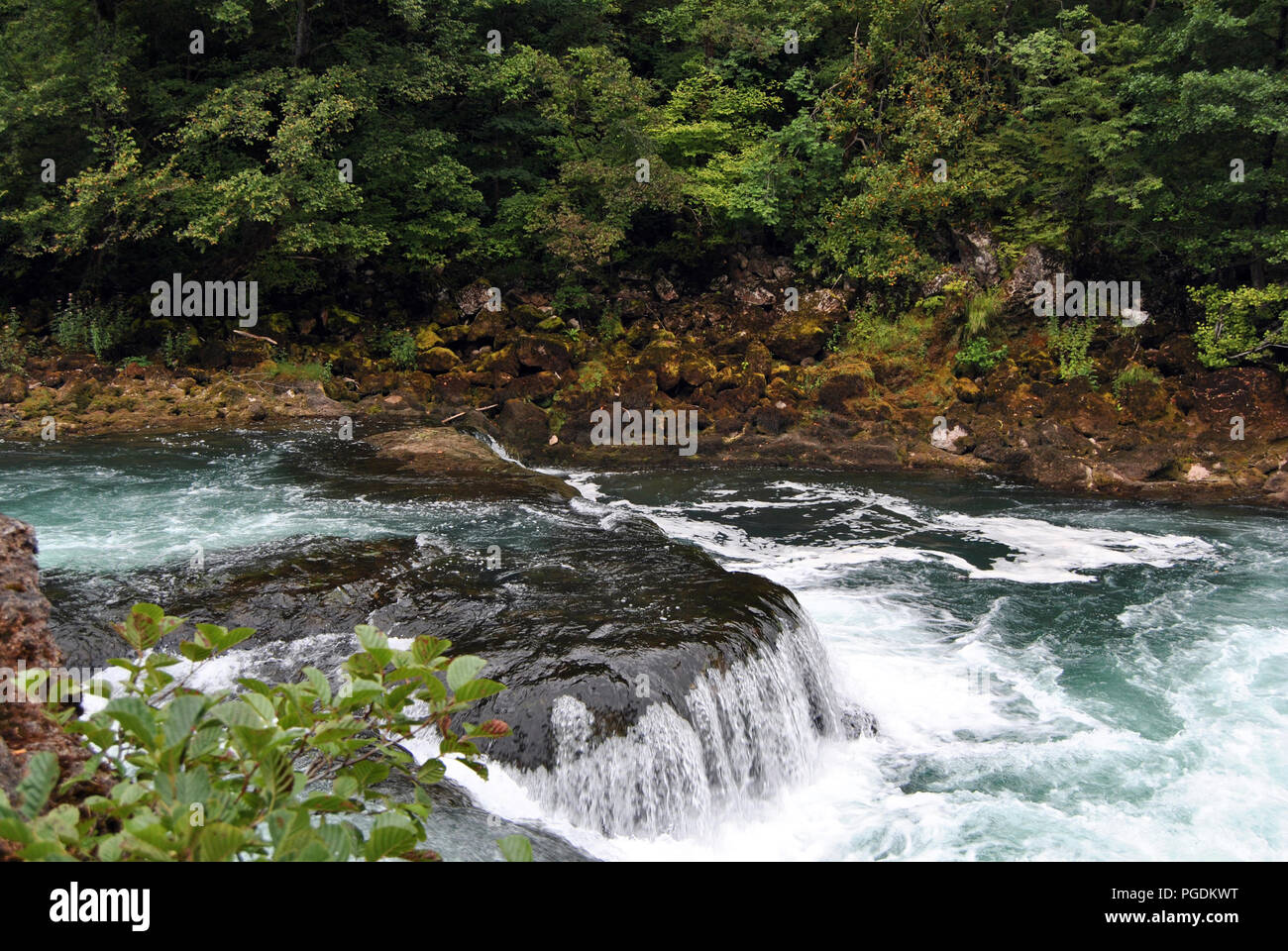 Waterfalls in the Una National Park, Bosnia-Herzegovina Stock Photo - Alamy