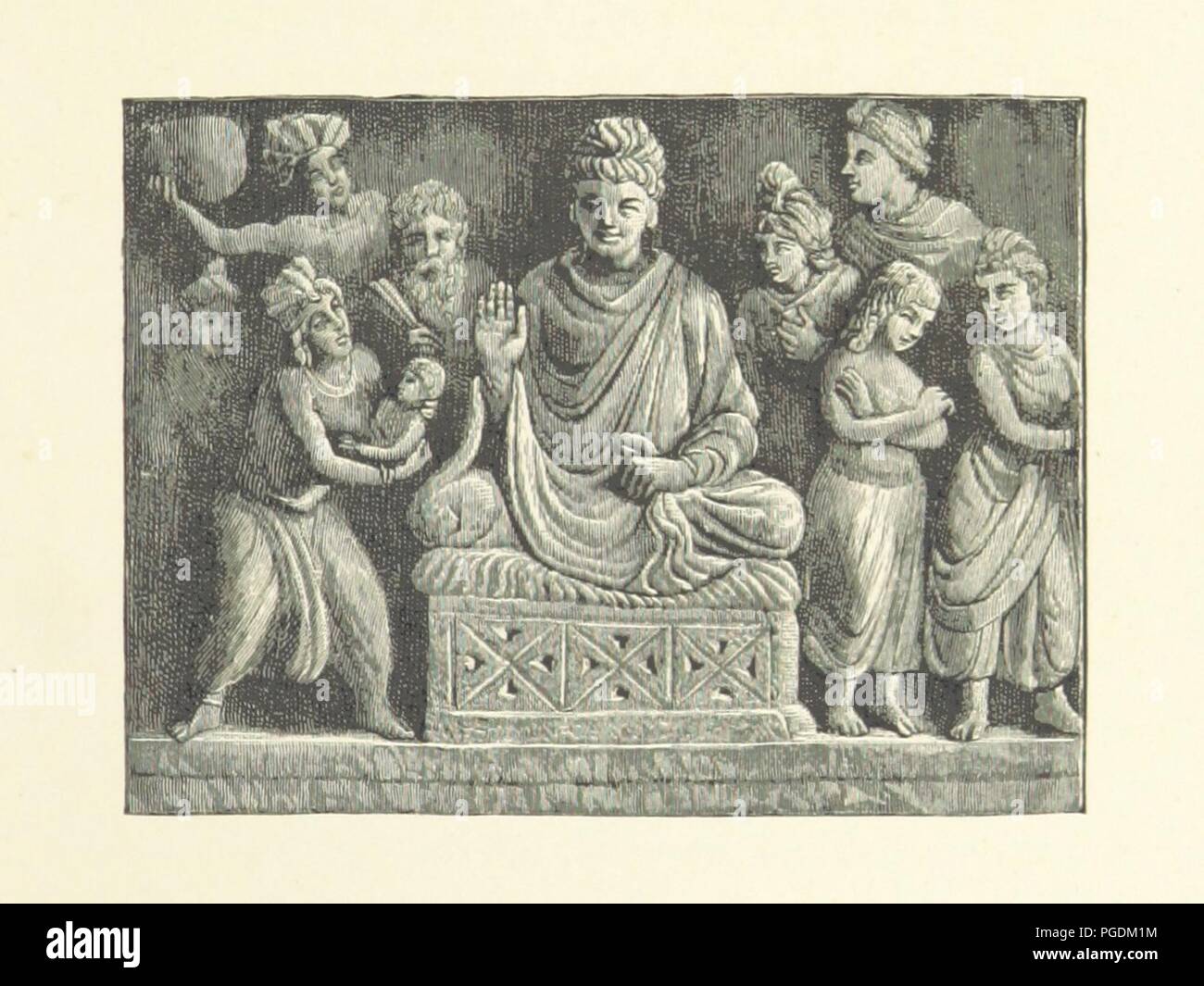 Indian Art Buddhist History Historical Archive Archival High Resolution ...