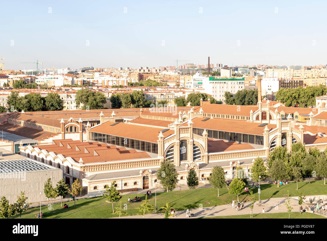 Matadero from above Stock Photo - Alamy
