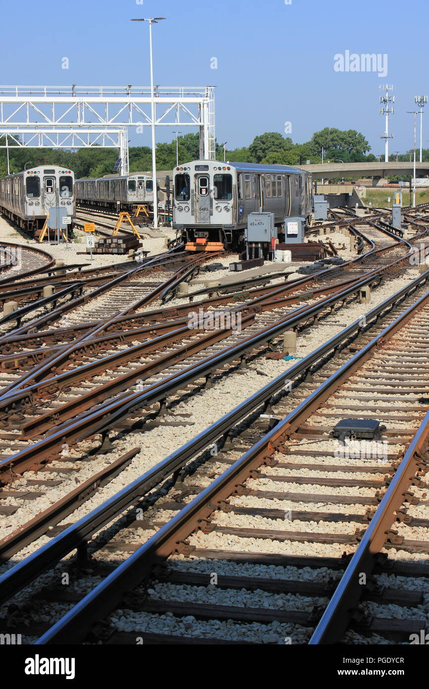 Rail rails train trains railroad shunting hi-res stock photography and ...