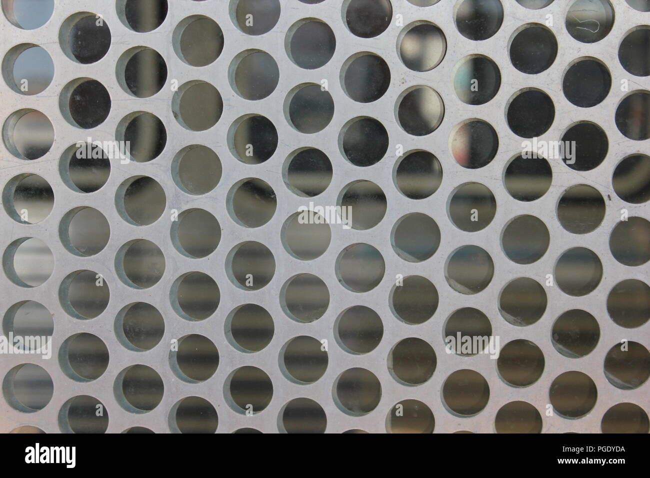 CTA Red line Howard Street public train station dividing textured glass ...