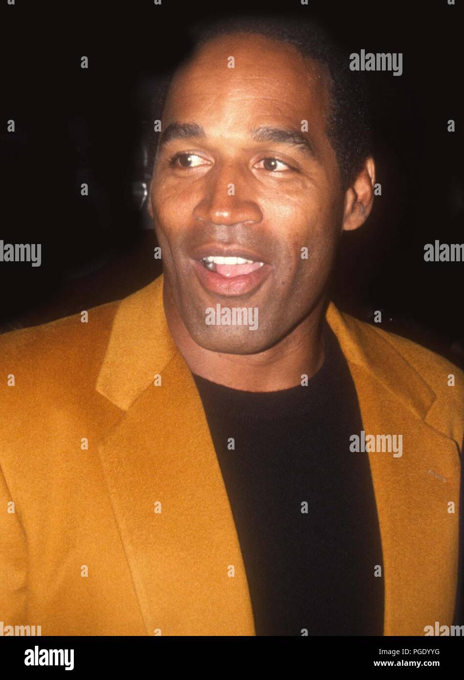OJ Simpson 1993 Photo By John Barrett/PHOTOlink.net Stock Photo - Alamy