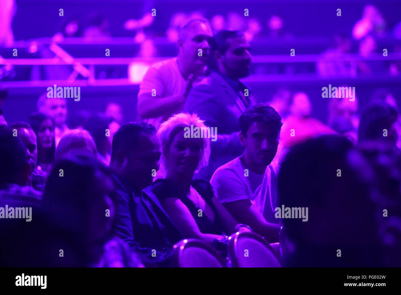 Marisela. Mexican singer Juan Gabriel, during his concert on the night ...