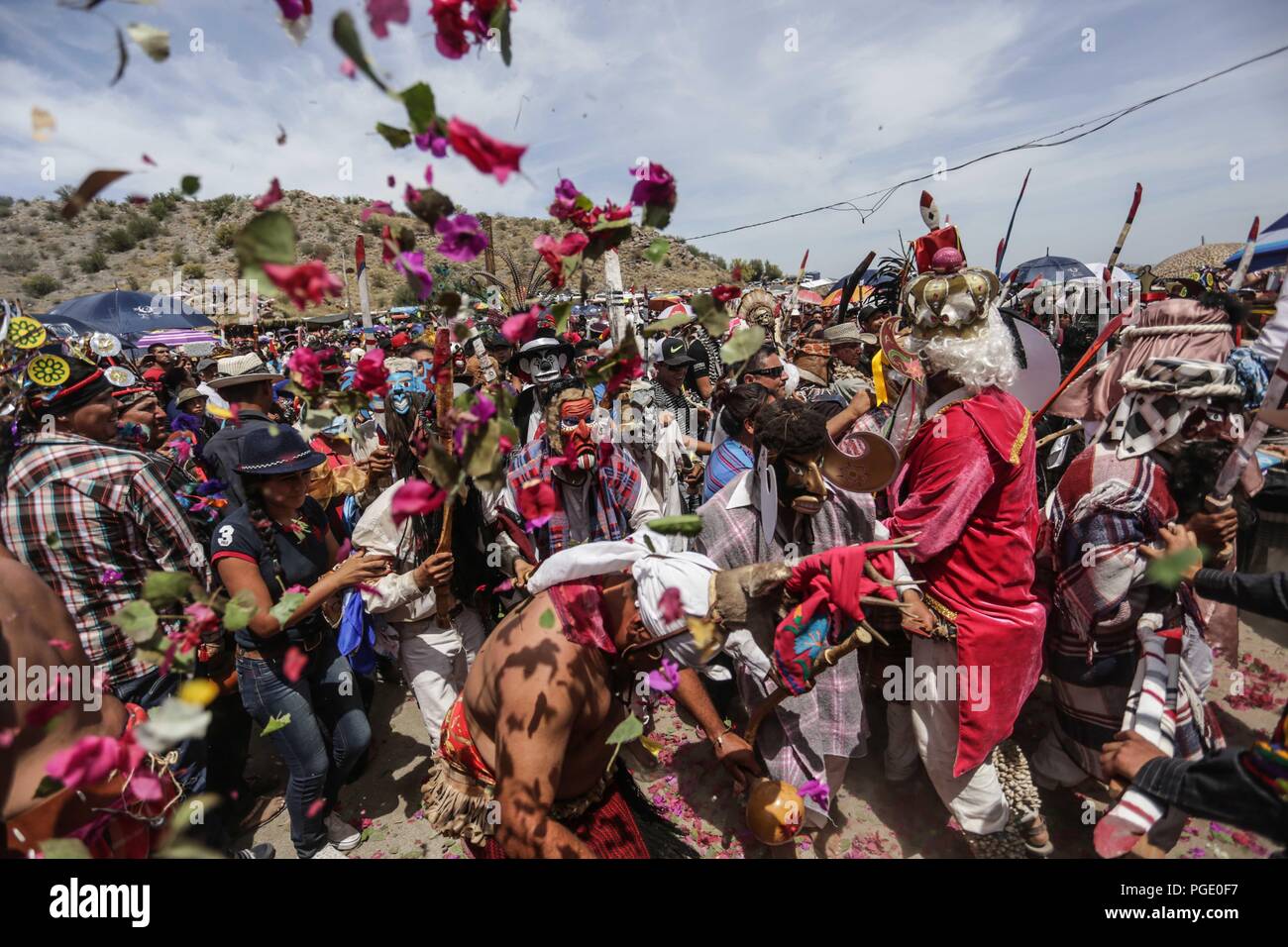 Pharisees of the yaqui tribe located in the matanza colony hi-res stock ...