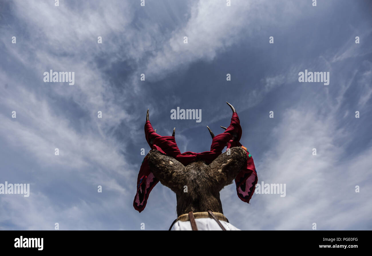 Pharisees of the yaqui tribe located in the matanza colony hi-res stock ...