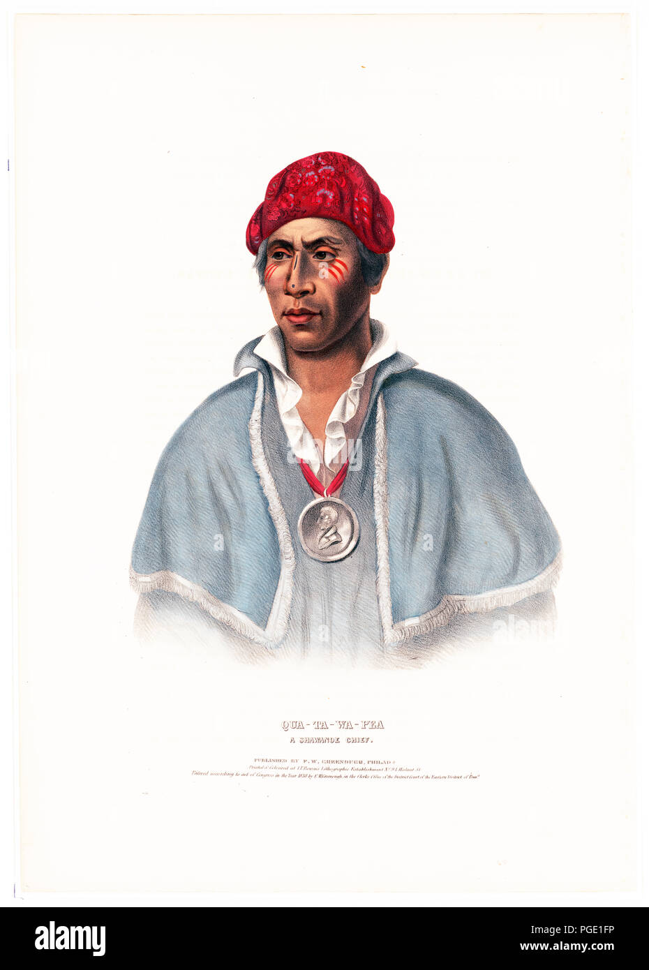 Shawnee indian chief hi-res stock photography and images - Alamy