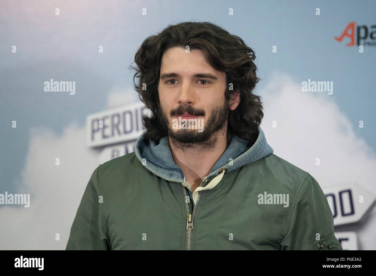 Actor Yon Gonzalez poses during `Perdiendo el Norte´ film presentation ...