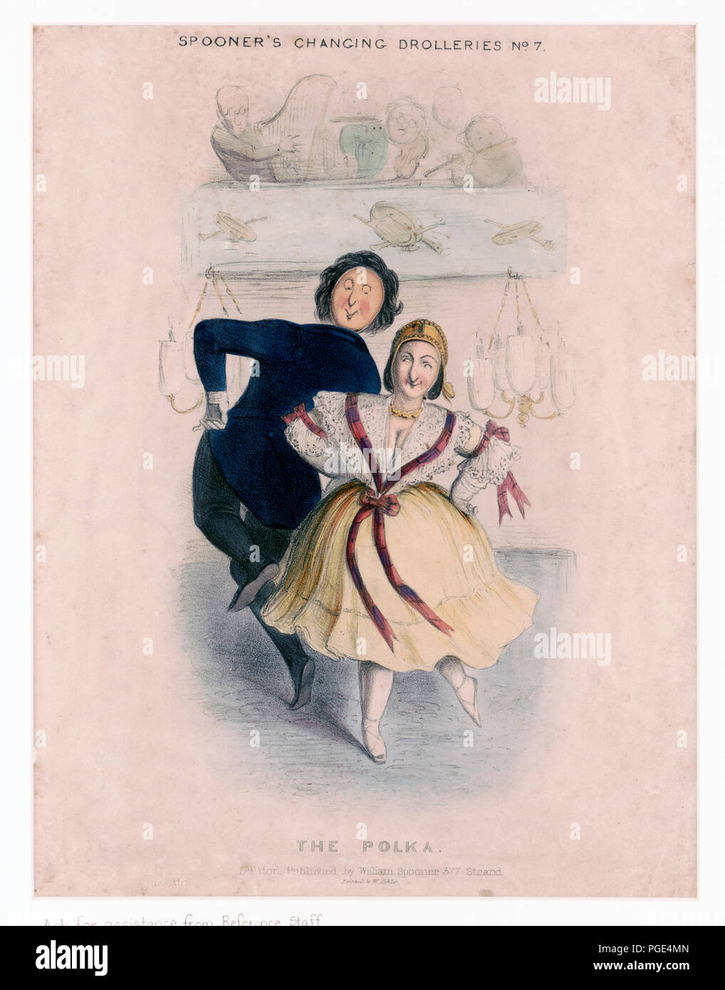 The polka. W. Kohler Stock Photo - Alamy