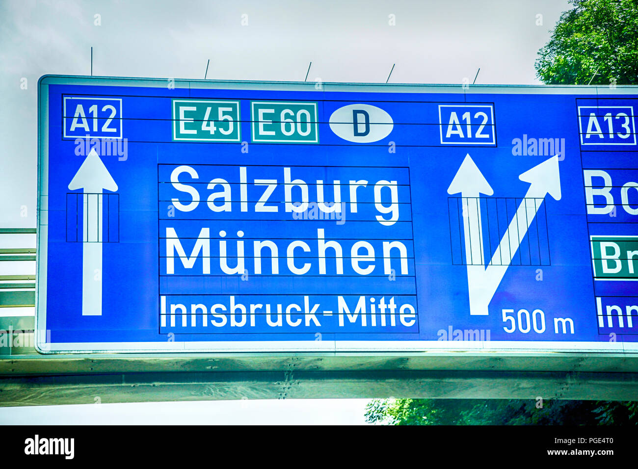 Berlin autobahn sign hi-res stock photography and images - Alamy