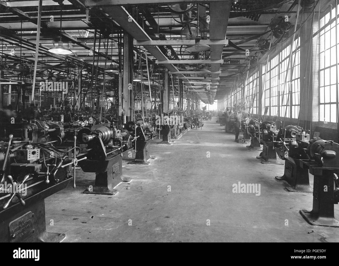 Airplane Parts factory during World War I Stock Photo - Alamy
