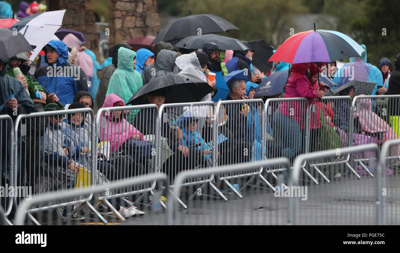 Pilgrims arrive at Knock Holy Shrine, in County Mayo Where Pope Francis ...