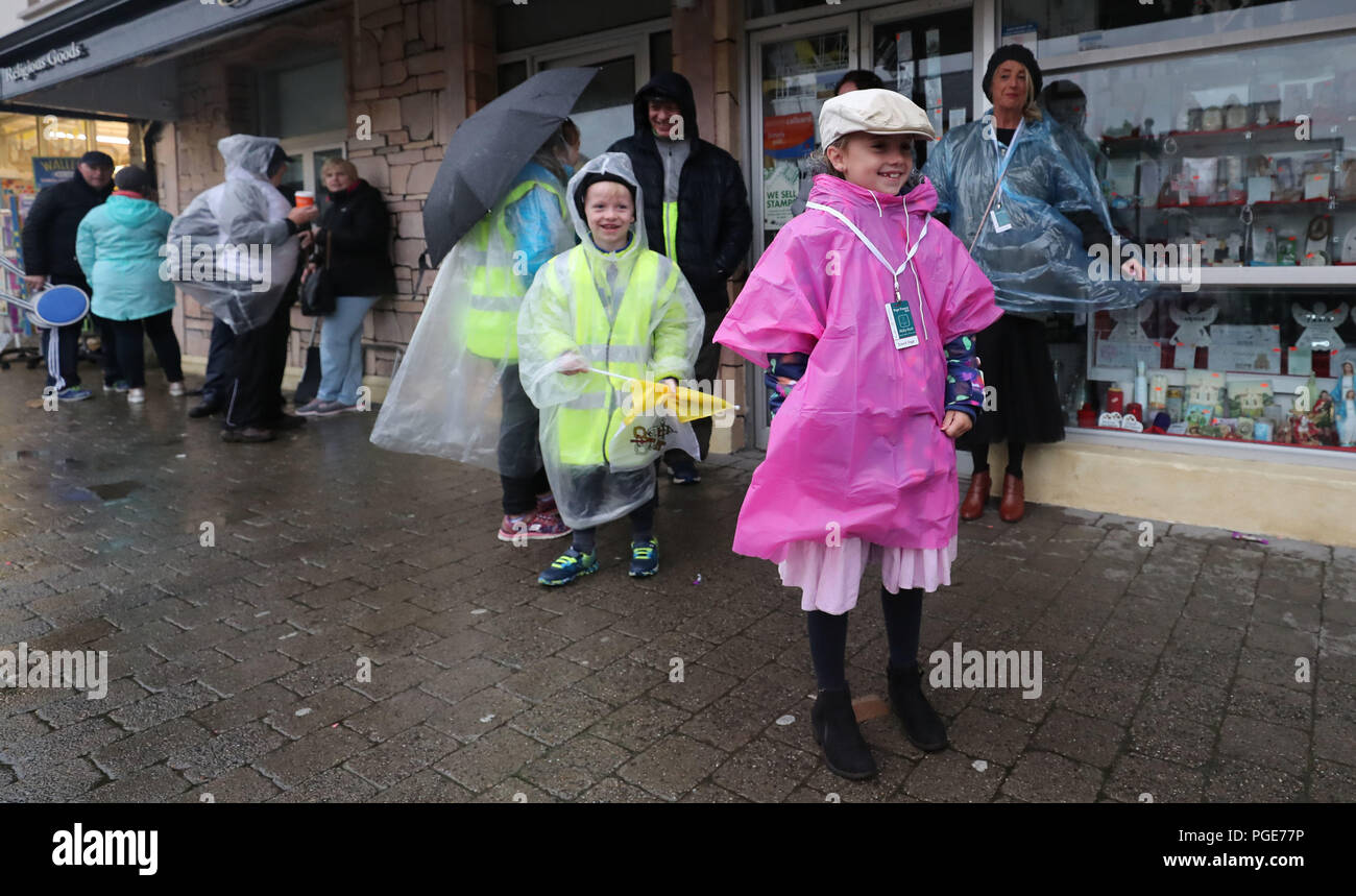 Pilgrims arrive at Knock Holy Shrine, in County Mayo Where Pope Francis ...