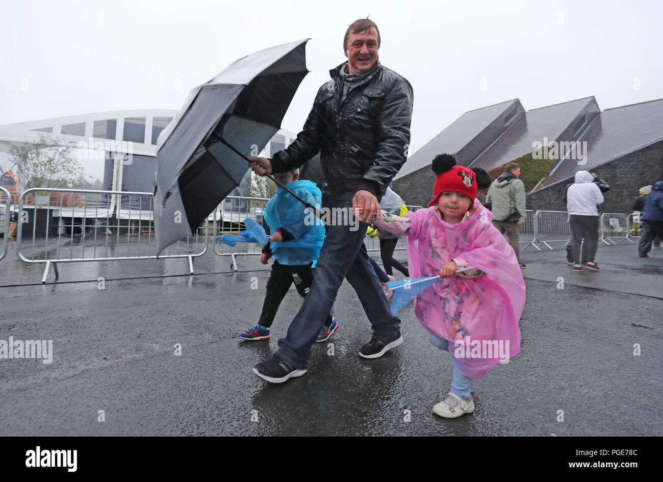 Pilgrims arrive at Knock Holy Shrine, in County Mayo Where Pope Francis ...