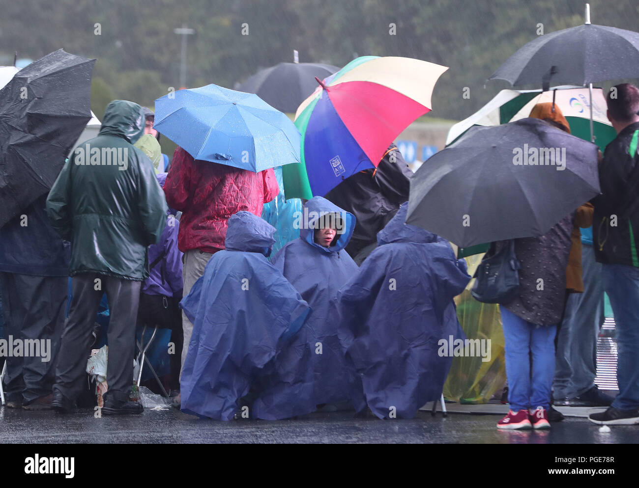 Pilgrims arrive at Knock Holy Shrine, in County Mayo Where Pope Francis ...