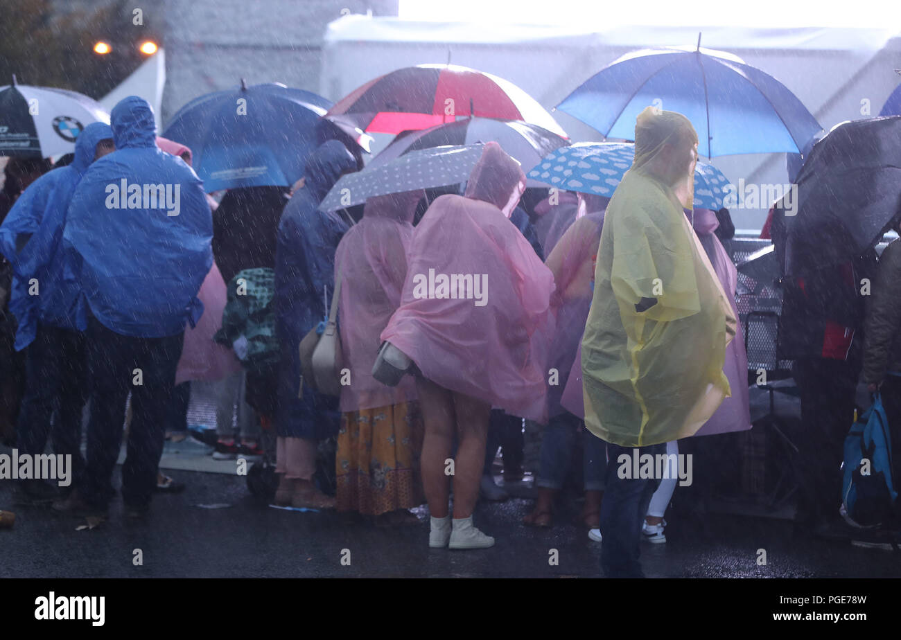 Pilgrims arrive at Knock Holy Shrine, in County Mayo Where Pope Francis ...