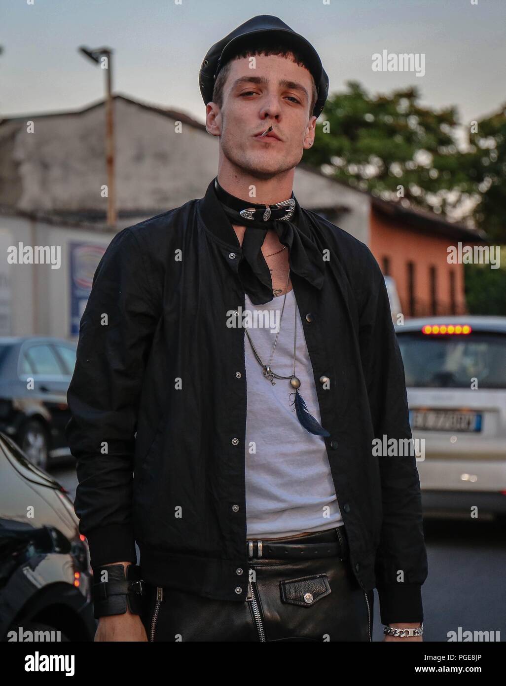 Milan, Italy. 17th June, 2018. MILAN- 17 June 2018 Dustin Phil on the ...