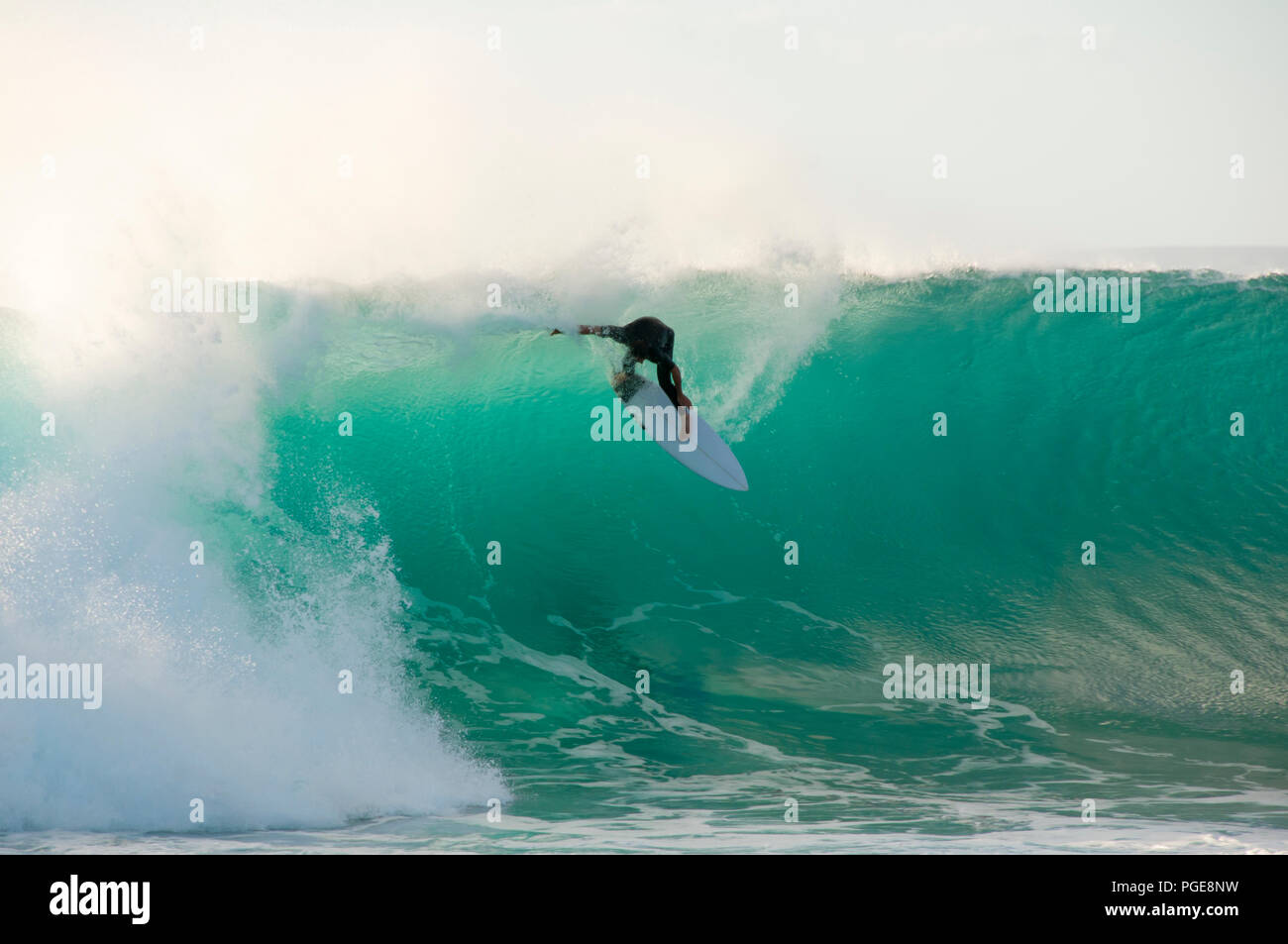 Jake's Point Surfing - Kalbarri - Australia Stock Photo - Alamy