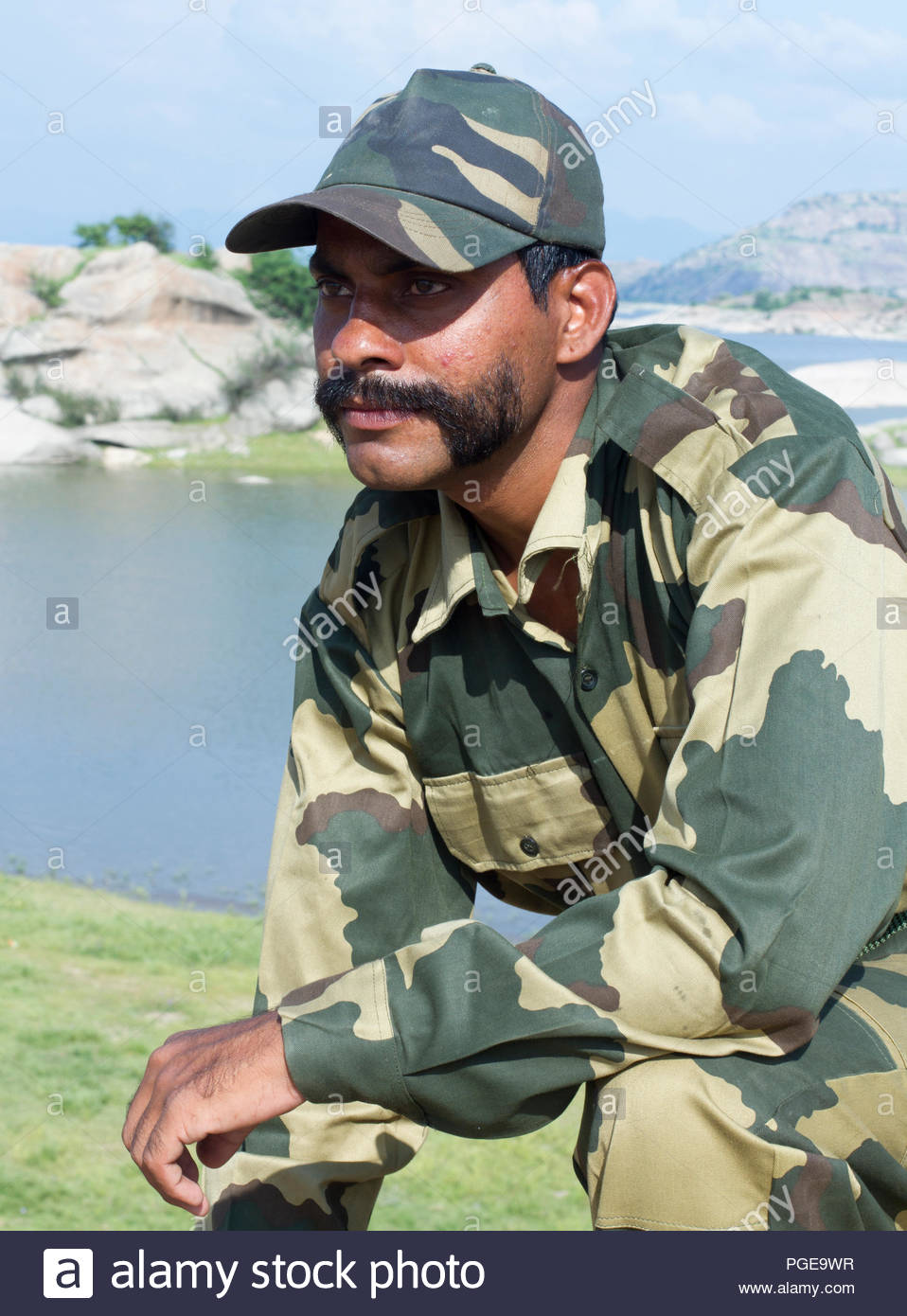 Indian Armed Service High Resolution Stock Photography and Images - Alamy