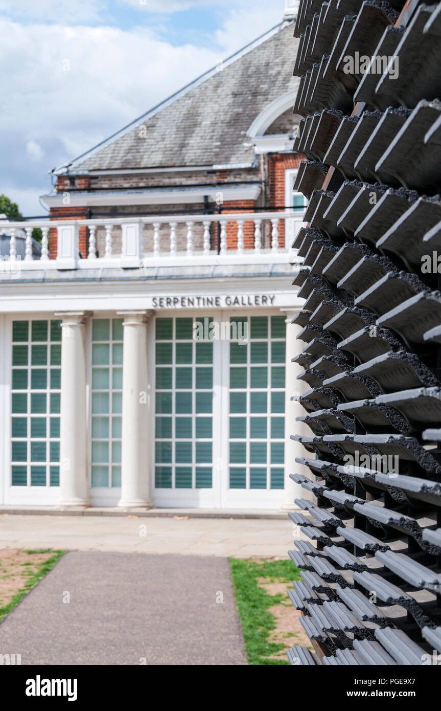 Hyde park london serpentine galleries hi-res stock photography and ...