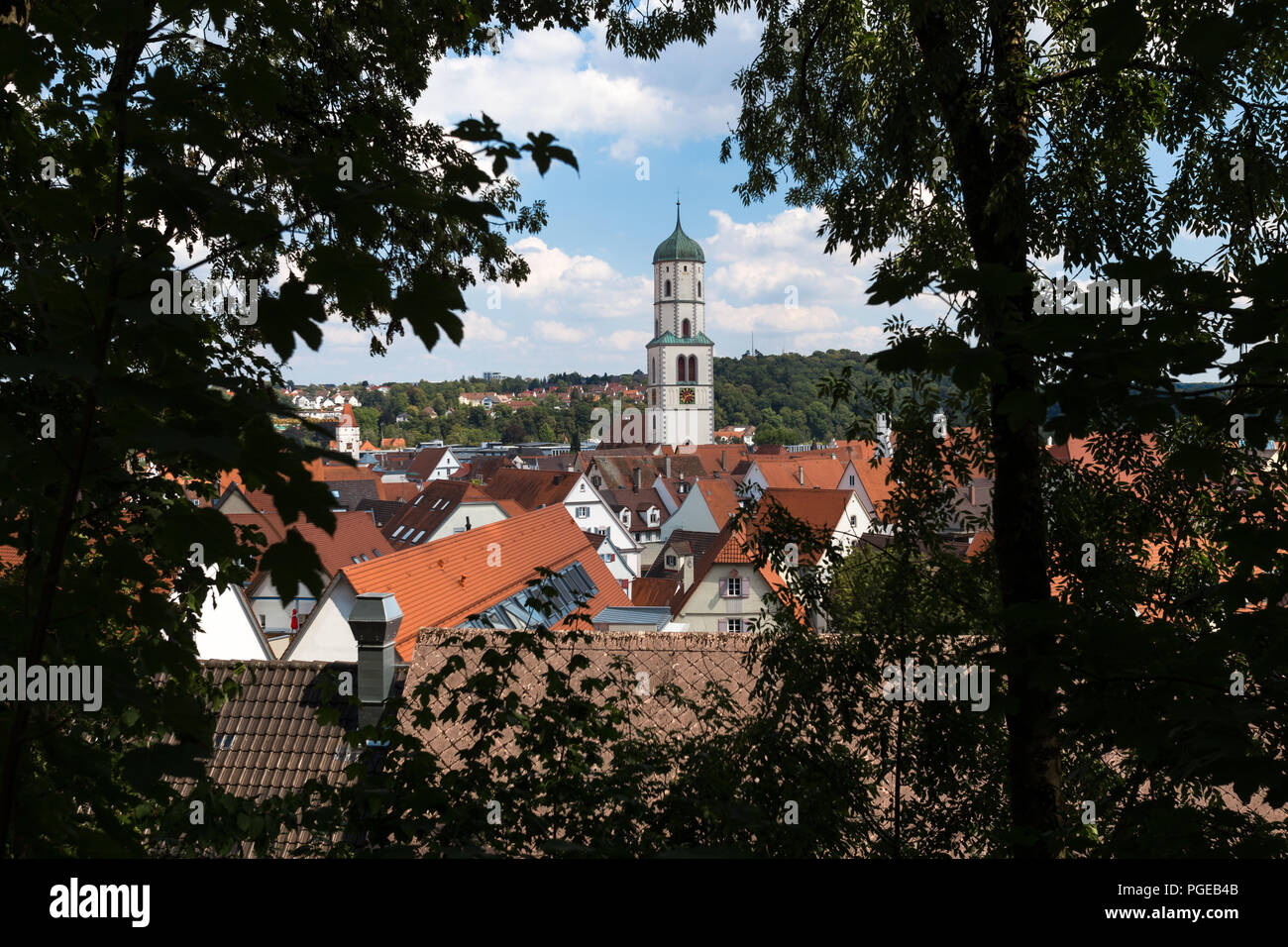 biberach an der riss historic town germany Stock Photo - Alamy