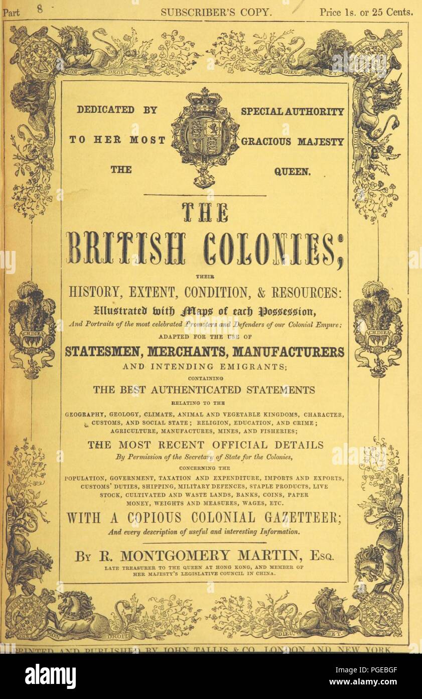 Image from page 309 of 'The British Colonies; their history, extent ...