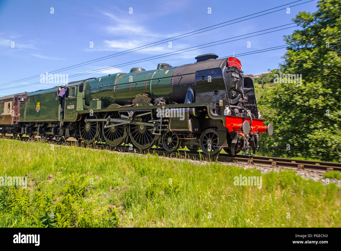 Lms royal scot class 4 6 0 hi-res stock photography and images - Alamy