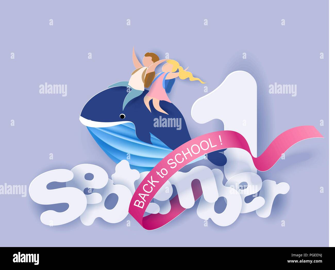 Welcome back kids hi-res stock photography and images - Alamy