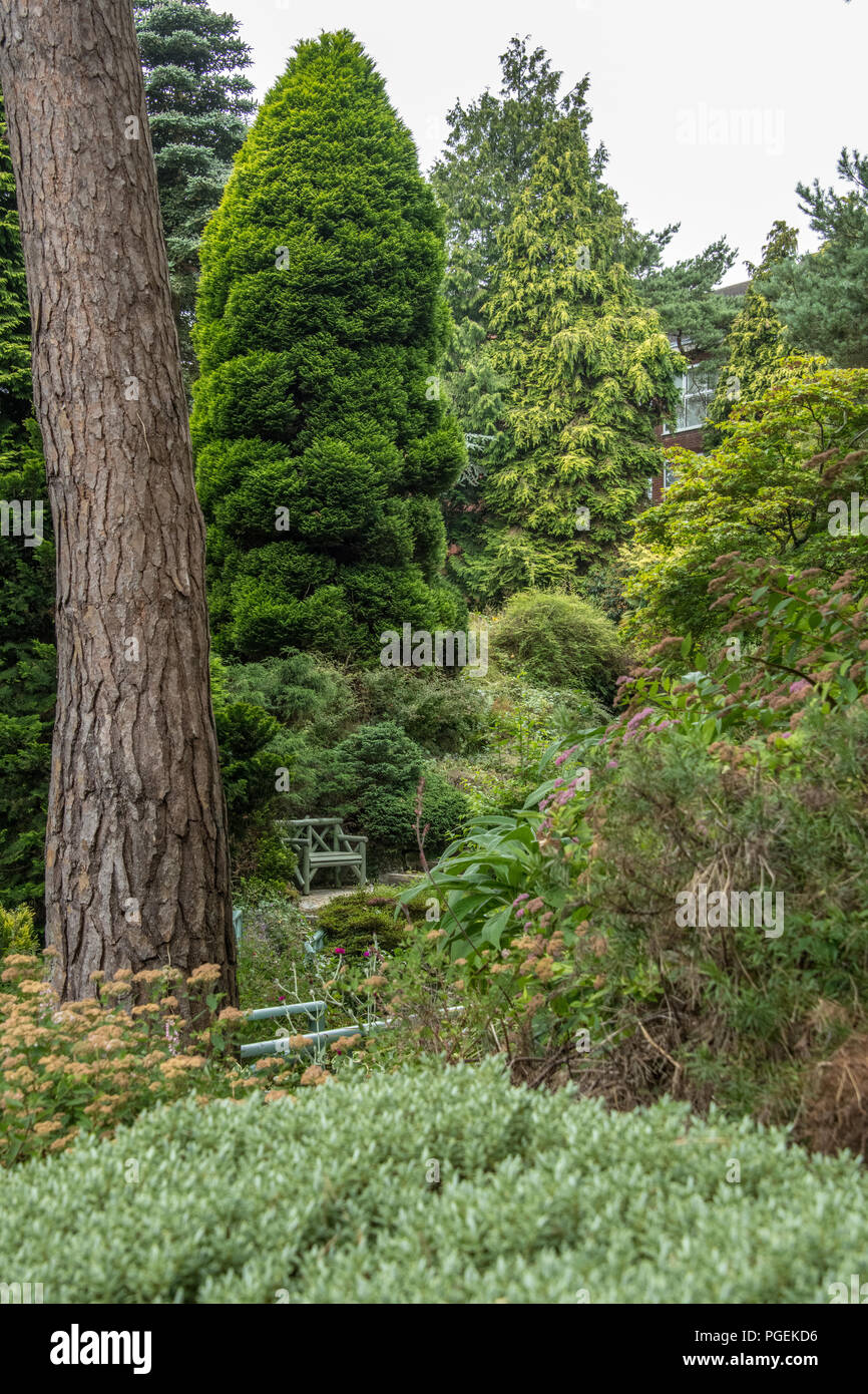 Compton Acres Garden, Dorset, UK Stock Photo - Alamy
