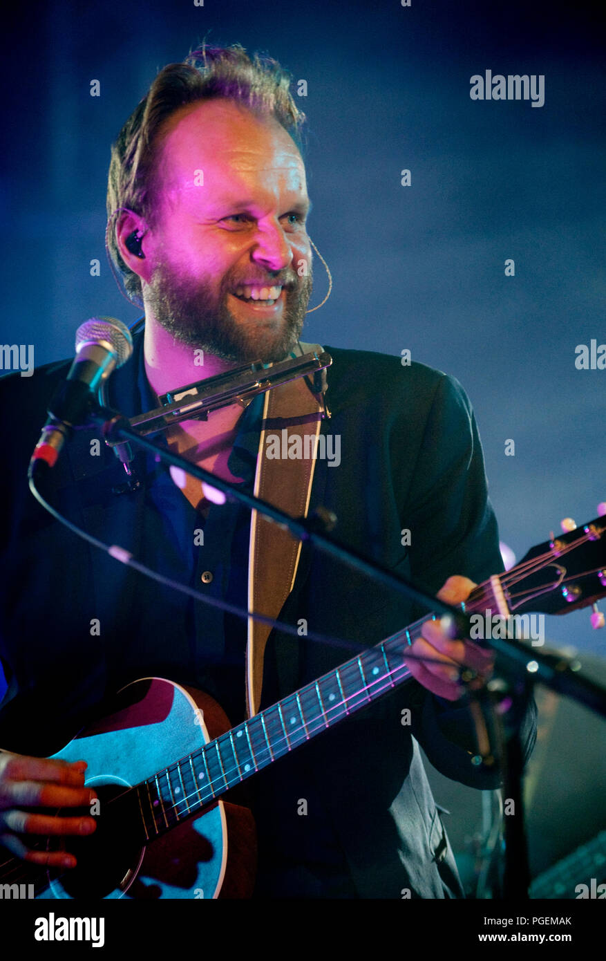 Admiral Freebee, Belgian singer-songwriter Tom Van Laere, at the Radio ...