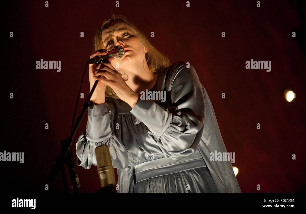 Concert of the Norwegian singer / songwriter Ane Brun in the Bourla ...