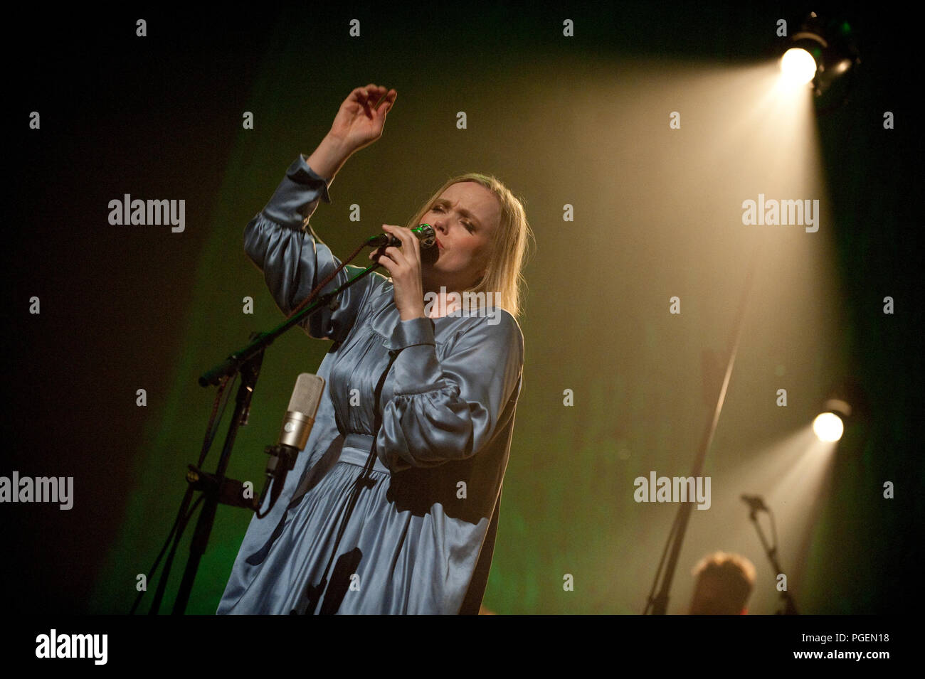 Concert of the Norwegian singer / songwriter Ane Brun in the Bourla ...